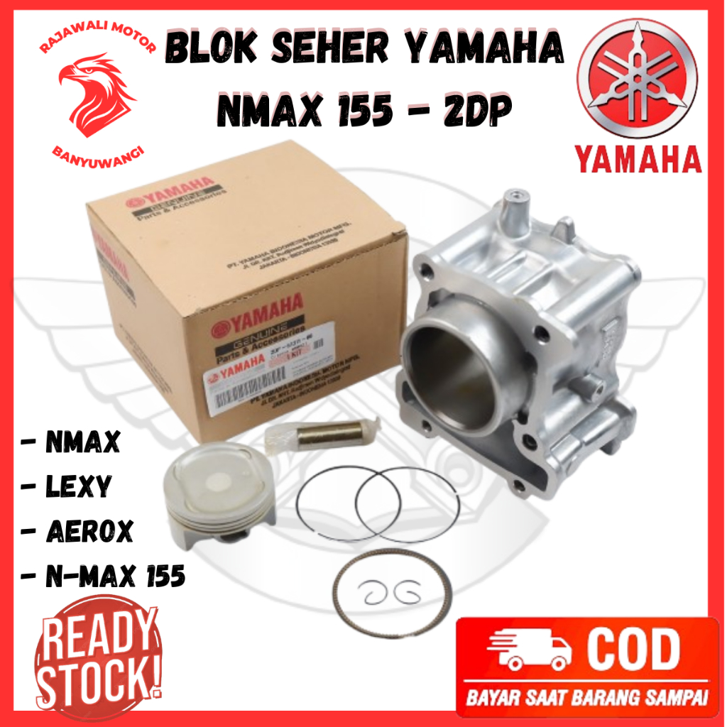 Jual Blok Seher Yamaha Nmax 155 Ori / Blok Mesin 1 Set Yamaha N-MAX 155 ...