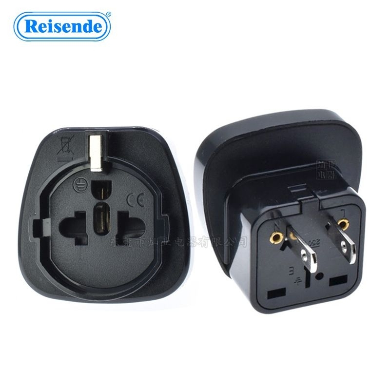 Jual Adapter Konverter power plug EU UK AU Ke US USA Canada AC ...