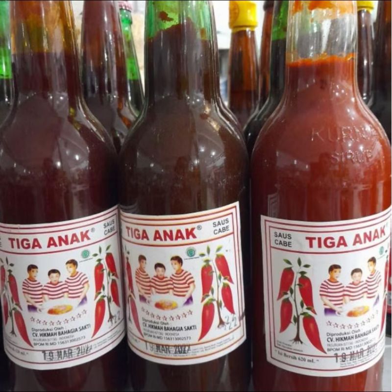 Jual SAOS CABE 3 ANAK 620ml | Shopee Indonesia