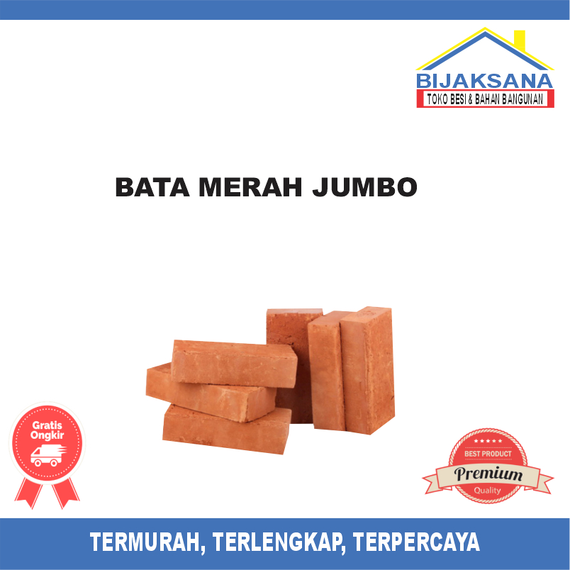 Jual BATA PRES JUMBO / BATA MERAH JUMBO | Shopee Indonesia