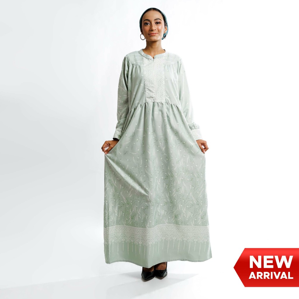 Jual Cressida Gamis Ladies Green - LLGAL.VB810J | Shopee Indonesia