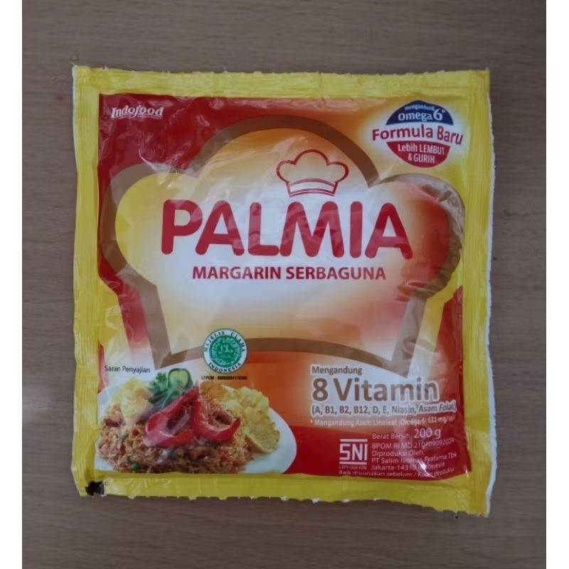 Jual Mentega Palmia Margarin Serbaguna 200 g | Shopee Indonesia