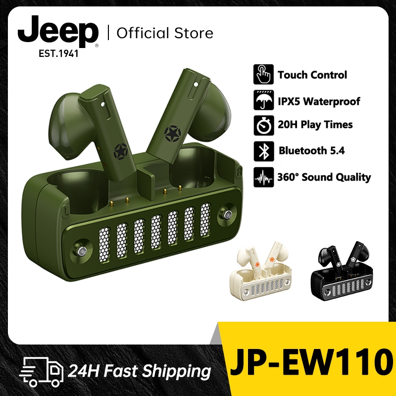 Jual Jeep EW110 Earbud Nirkabel Bluetooth 5.4 Earphone Dengan Headphone ...