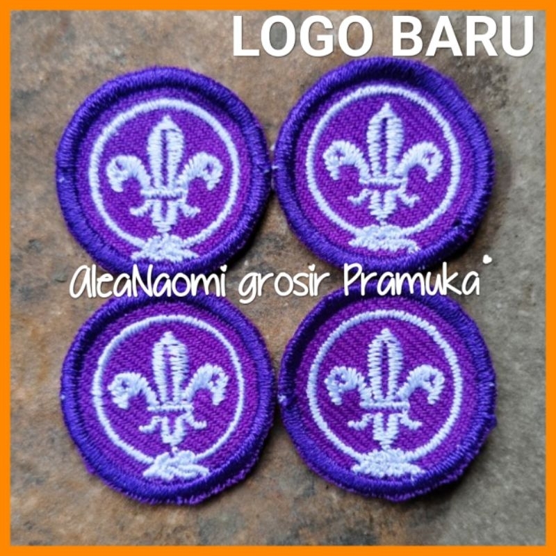Jual BARU LOGO Pandu dunia putri bordir Logo Baru Wosm Pramuka bedge ...
