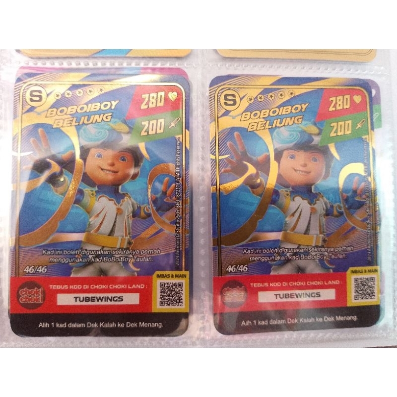 Jual Monsta Galaxy Card Boboiboy Beliung S Choki Choki | Shopee Indonesia