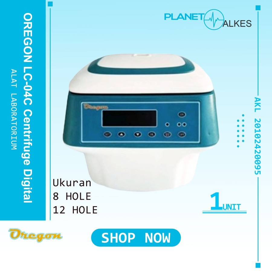 Jual Centrifuge Digital 12 hole, 8 hole OREGON LC-04C PLUS Centrifuge Digital 8x15ml | Shopee ...