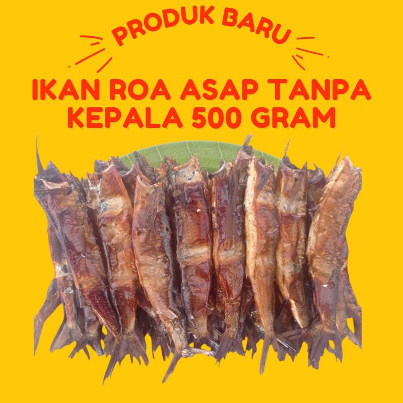Jual IKAN ROA ASAP TANPA KEPALA 500 GRAM || LEBIH DARI 30 EKOR IKAN ROA ...