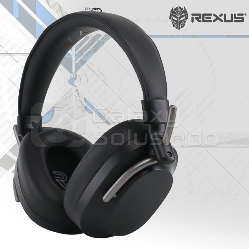 Jual REXUS DAXA SVARA QW1 Wireless Gaming Headset - Black | Shopee ...