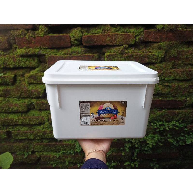 Jual EMBER (BOX) ICE CREAM CAMPINA 8 LITER DAN 5 LITER (DENGAN TUTUP ...