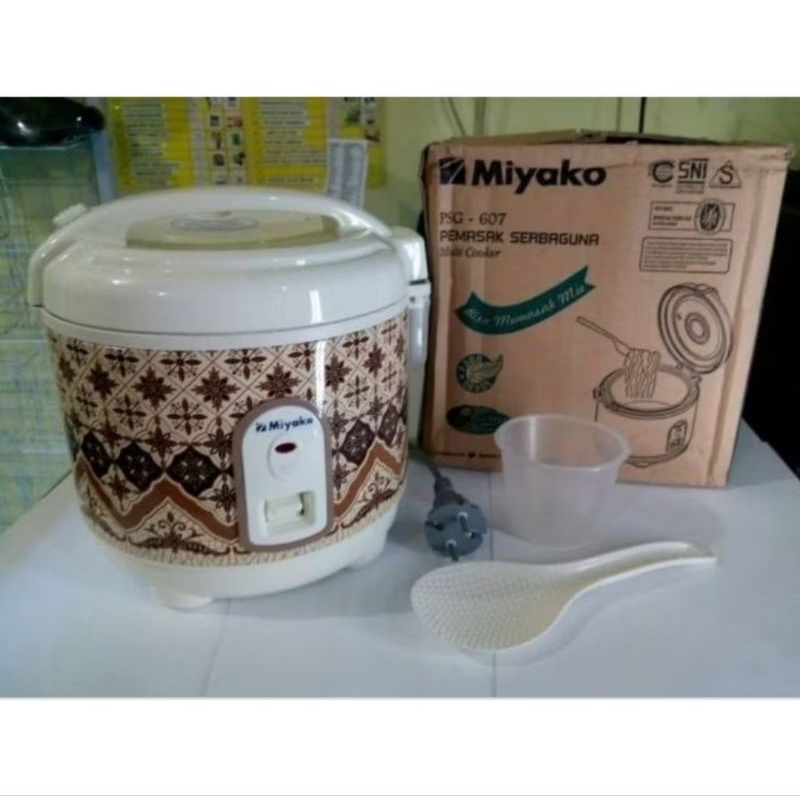 Jual Magic Com Miyako Mini PSG 607/Penanak Nasi Miyako 0.6L/Rice Cooker ...