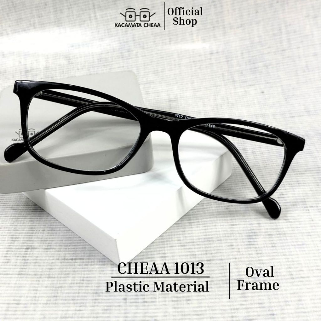 Jual KacamataCheaa Frame Kotak Plastik Terbaru CHEAA 1013 | Shopee ...