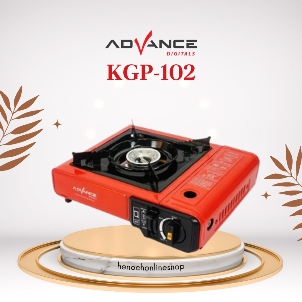 Jual Kompor Portable Advance KGP 102 / KGP-102 Kompor 2 Fungsi Gas ...