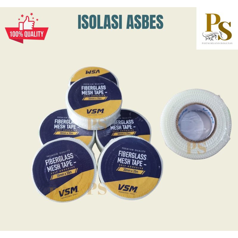 Jual Perban Lem Kasa Gypsum Perban Asbes Plafon Perekat VSM | Shopee ...