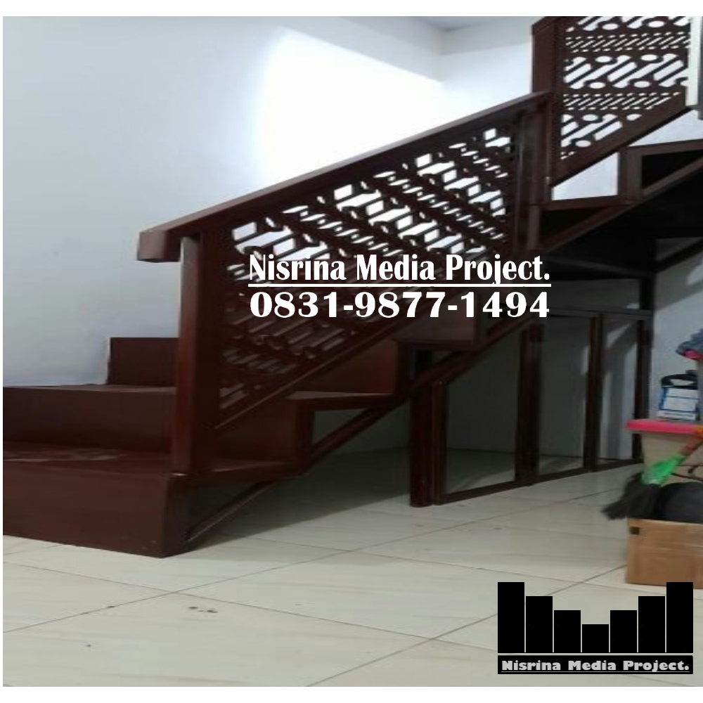 Jual FABRIKASI RAILING TANGGA PLAT LASER CUTTING 2MM | Shopee Indonesia