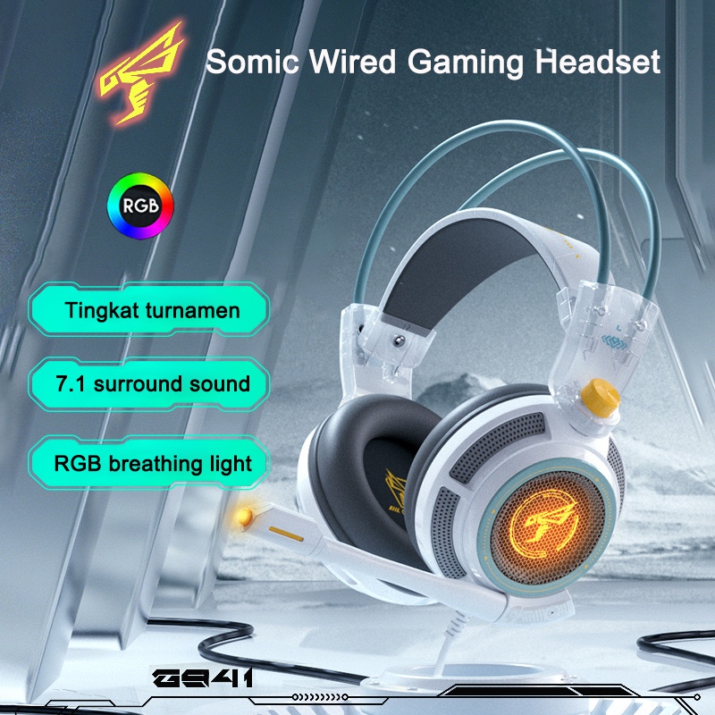 Jual Headset Wired Gaming Somic G941 Dengan Mikrofon Peredam Bising ...