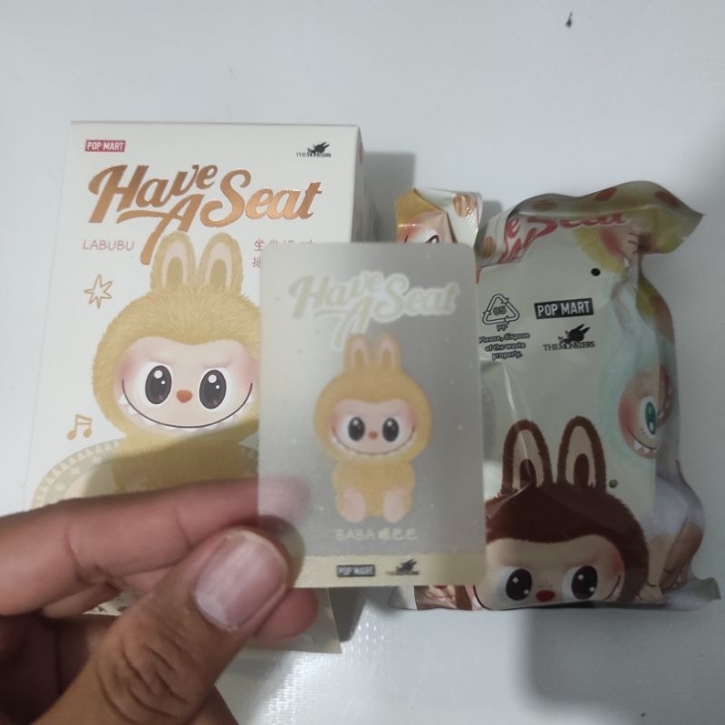 Jual Labubu have a seat Baba original popmart Indonesia | Shopee Indonesia