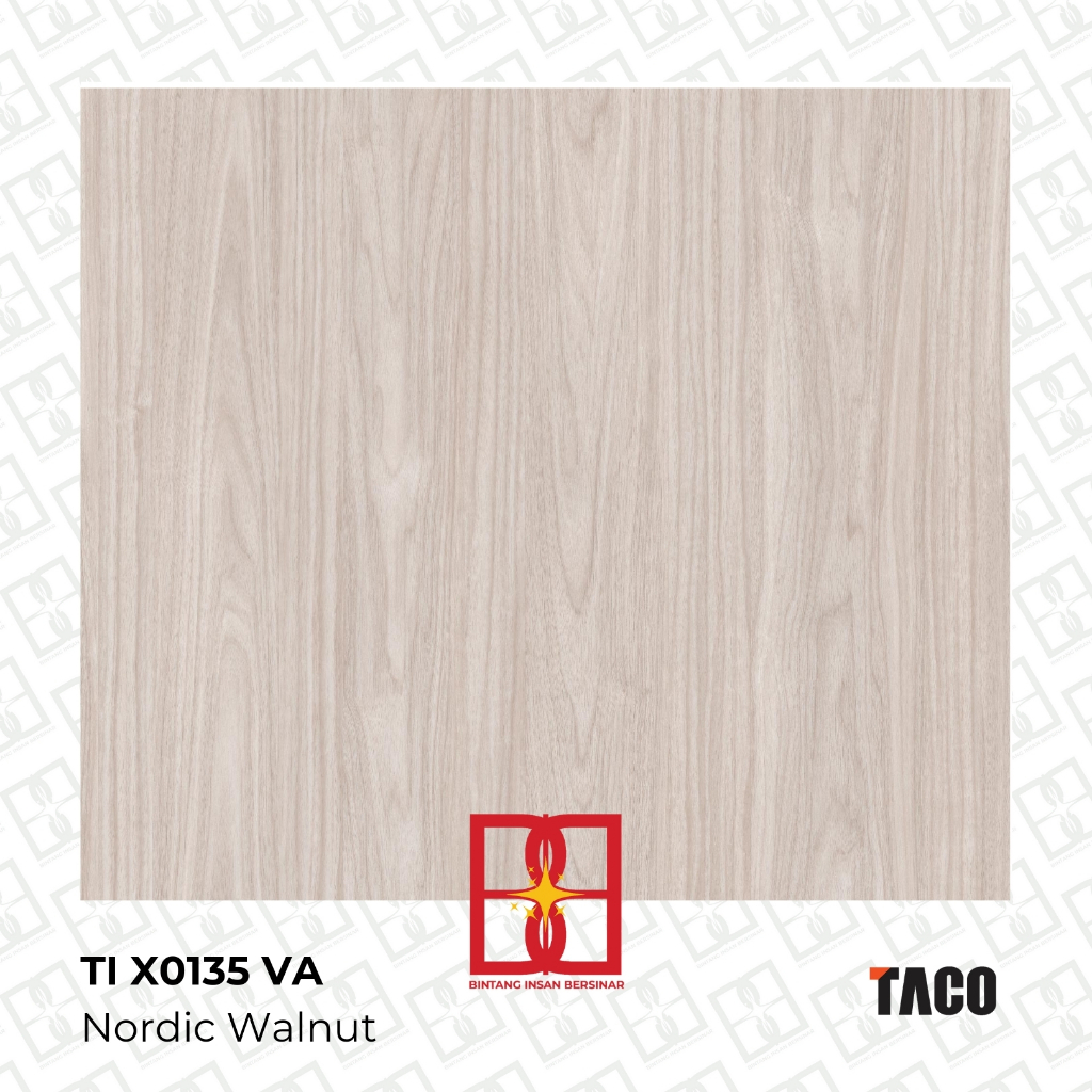 Jual TACO ULTIMATE HPL TI X0135 VA (Nordic Walnut) | Shopee Indonesia