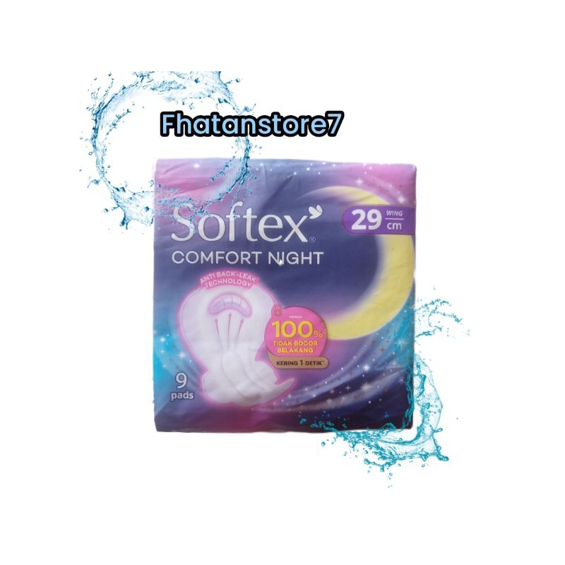 Jual Softex Comfort Night 29 cm | Softex Comfort Night isi 9pcs | Shopee Indonesia