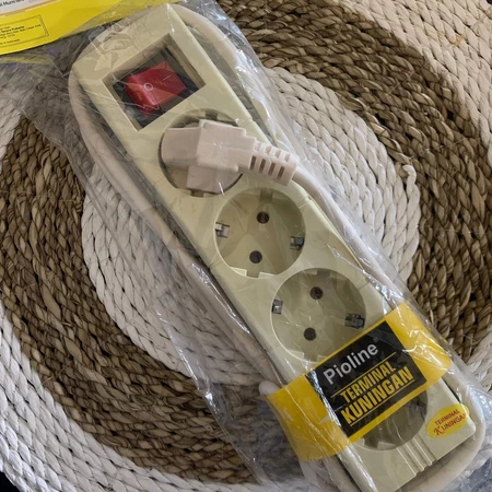 Jual BAS STOP KONTAK + KABEL 4 LUBANG 3 METER SNI / TERMINAL LISTRIK ...