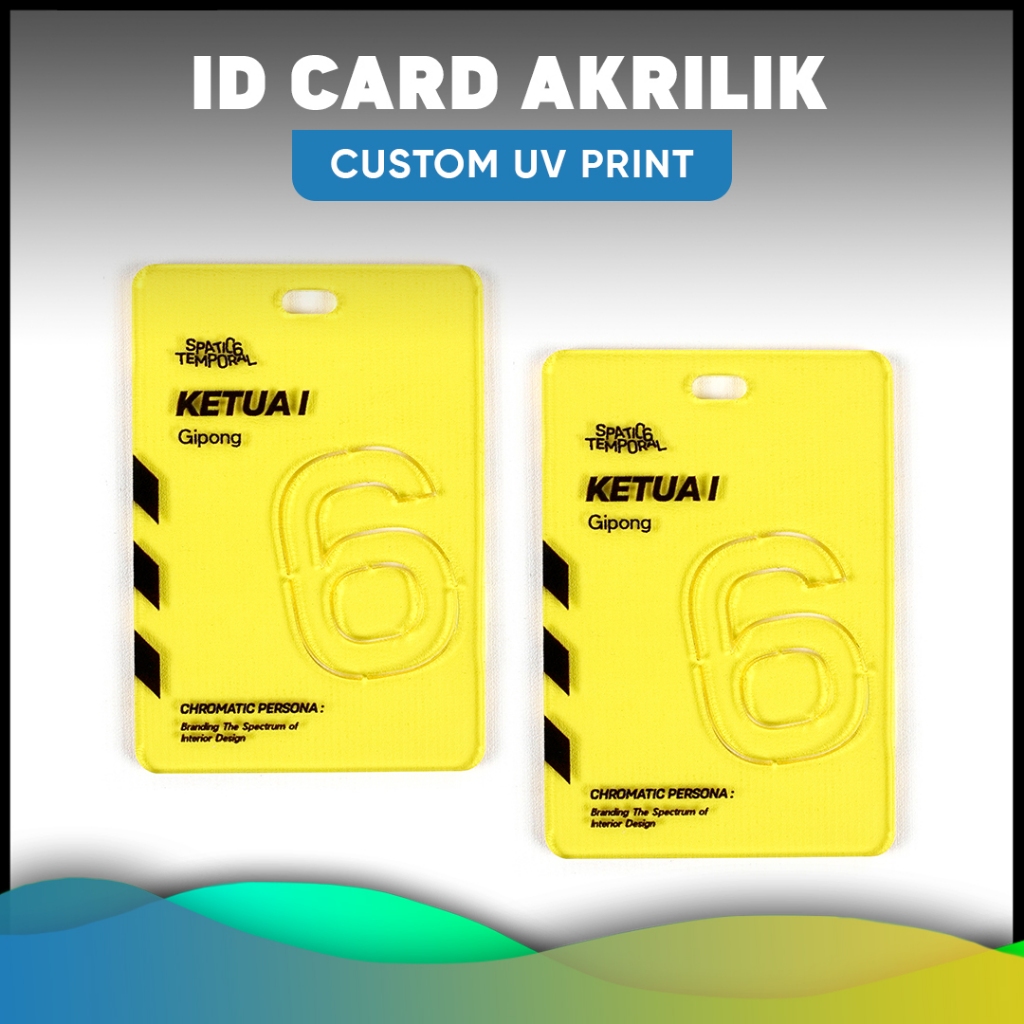 Jual Cetak ID Card Akrilik Co Card Custom Card Exclusive | Shopee Indonesia