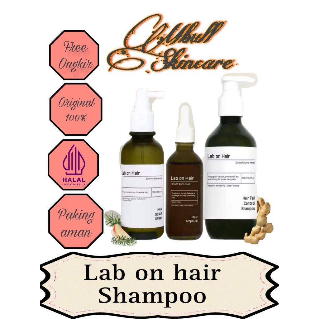 Jual Lab On Hair Anti Hair Fall Shampoo - Sampo Perawatan Rambut Anti ...