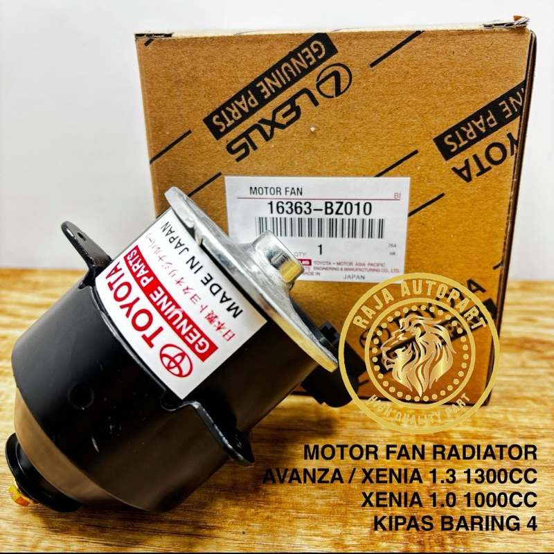 Jual MOTOR FAN RADIATOR ( KIPAS BARING 4 ) AVANZA XENIA LAMA 1.0 / 1.3 1300CC XENIA 1.0 1000CC ...