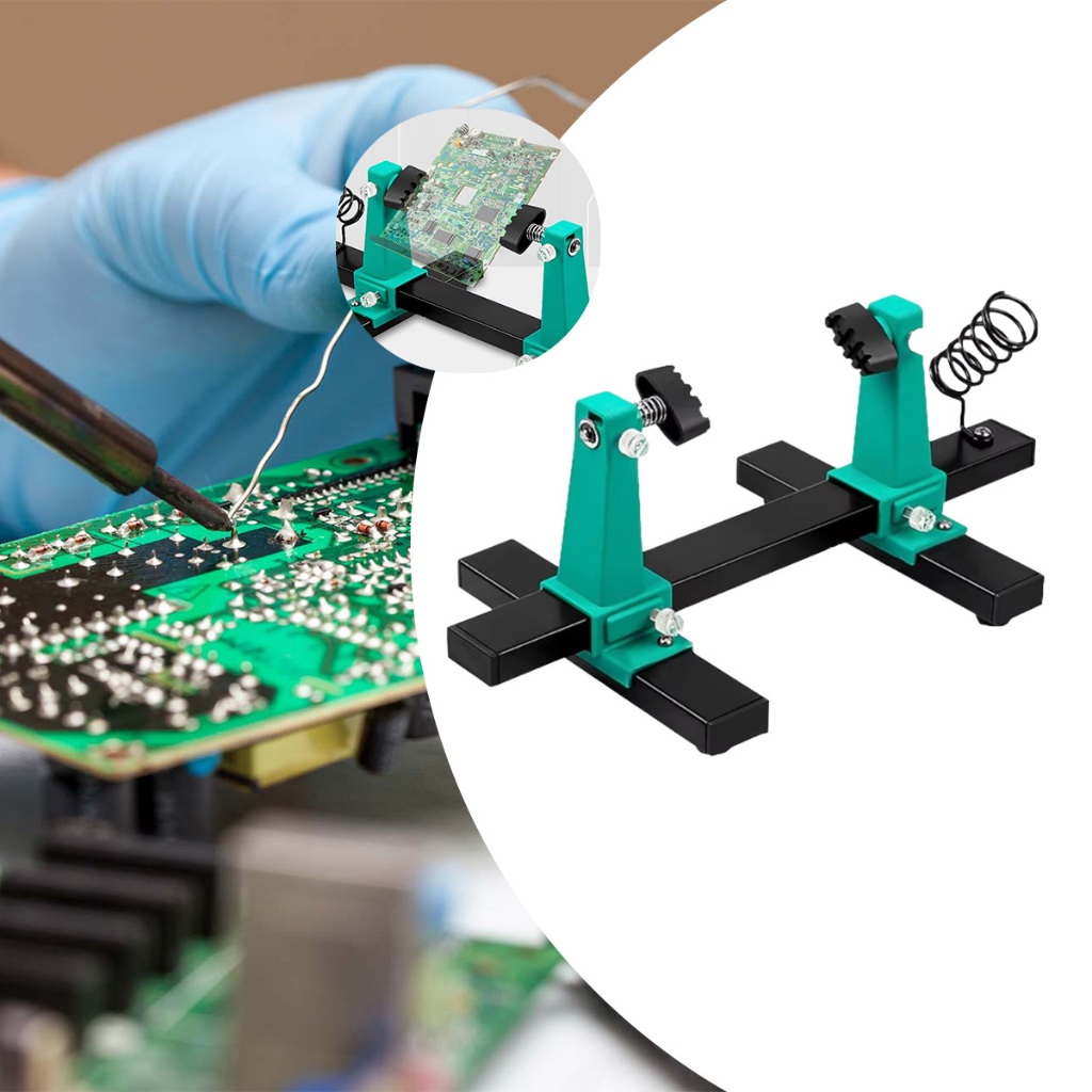 Jual PCB Holder Circuit Board Holder Clamp Repair Tool Adjustable Board ...