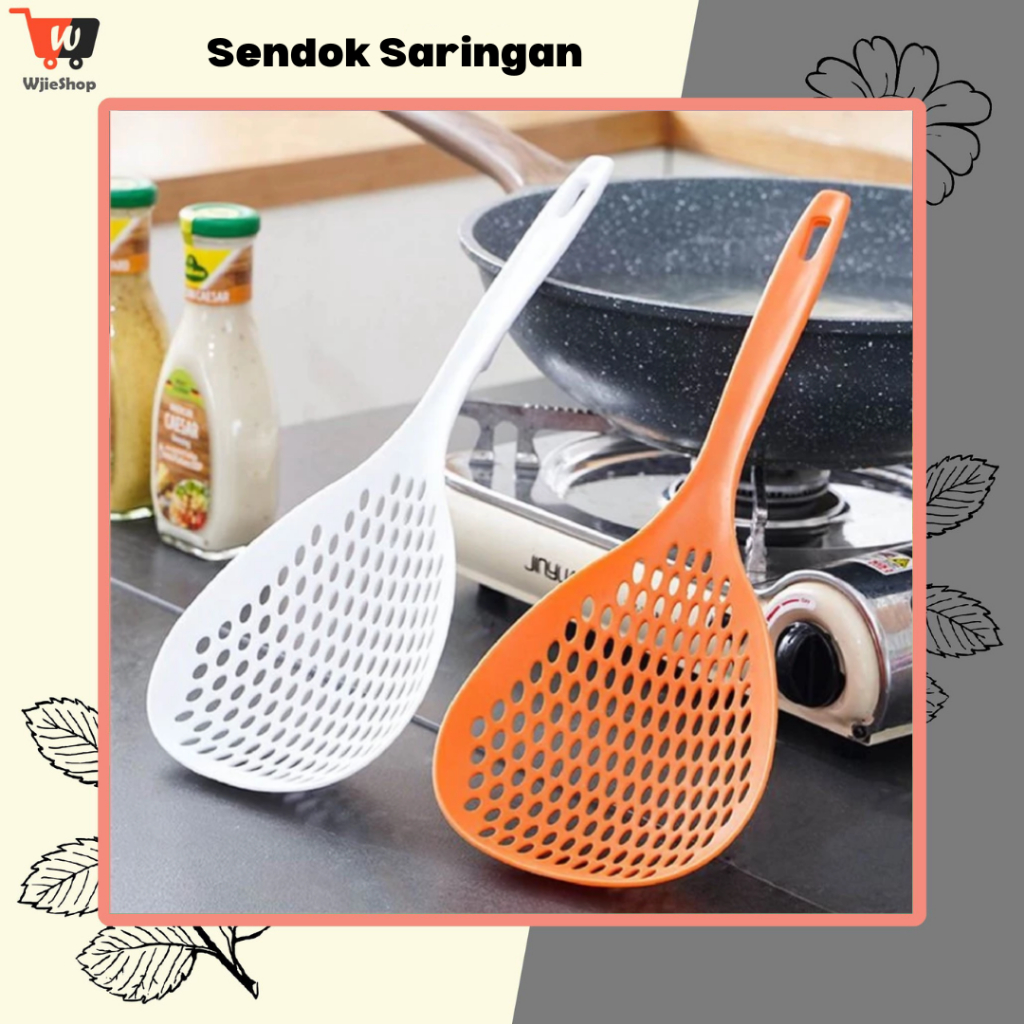 Jual Sendok Saringan Besar Bahan Silikon Food Grade Untuk Mie Sayur ...