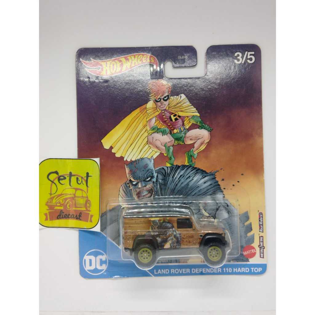 Jual HOT WHEELS HOTWHEELS BATMAN LAND ROVER DEFENDER 110 HARD TOP ...