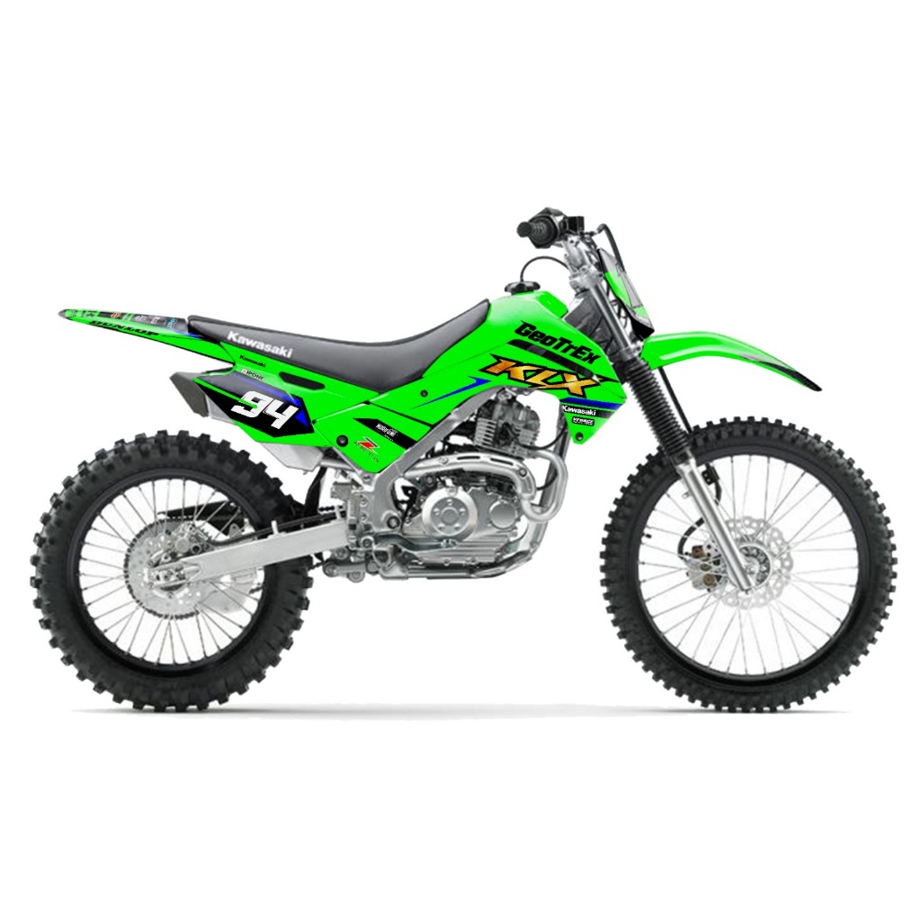 Jual Decal KLX 140 RF Full Body Striping Kawasaki KX85 KLX 140L Bebas ...