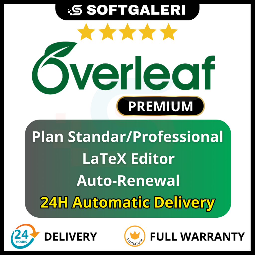 Jual Overleaf Professional Edition Online LaTeX Editor Intelligent ...