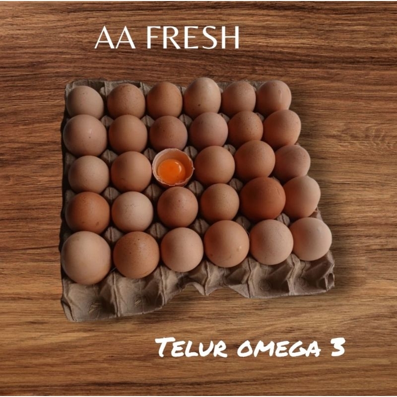 Jual Telur omega/telur ayam/telur fresh/telur ayam kampung | Shopee ...