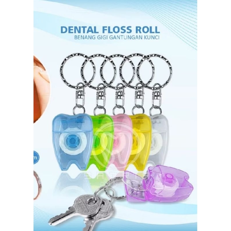 Jual Dental Flosh pembersih sela sela gigi isi 50 interdental brush ...