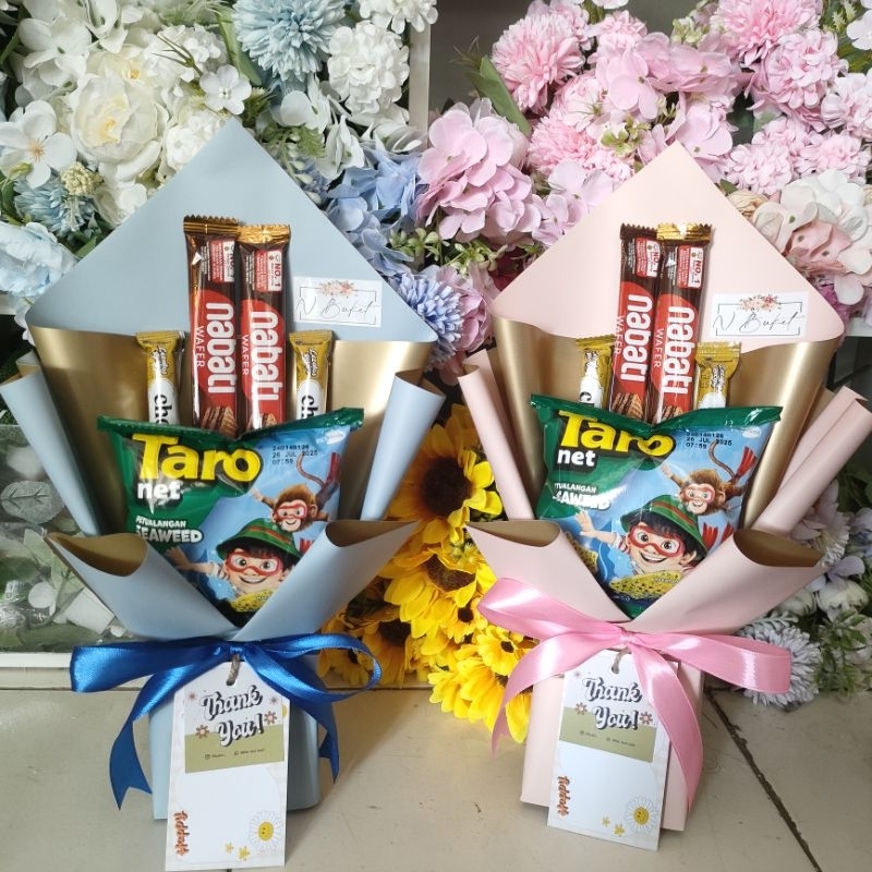 Jual BISA DIKIRIM HARI INI BUKET SNACK / BUKET CIKI / SNACK BOUQUET ...