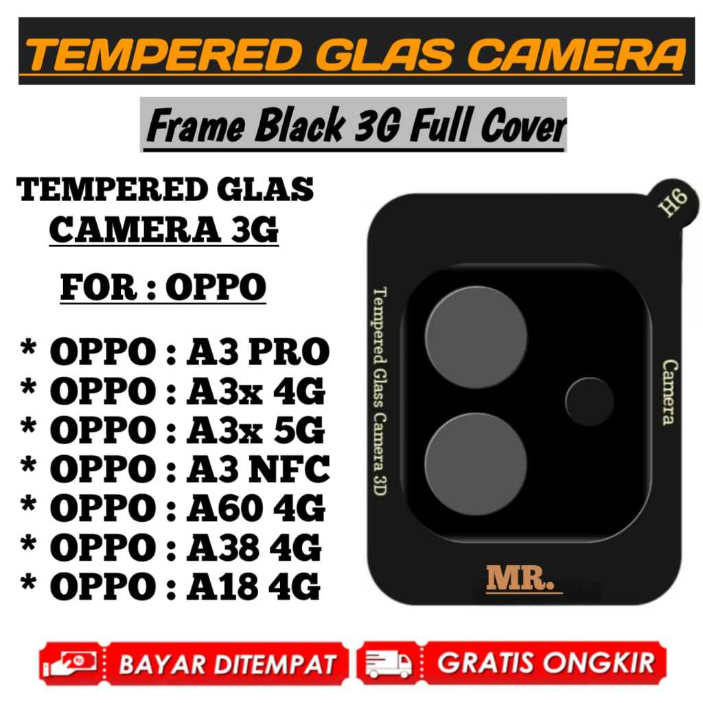 Jual Tempered Glass Camera FRAME 3G Lens Protector OPPO RENO 13/ 13F ...