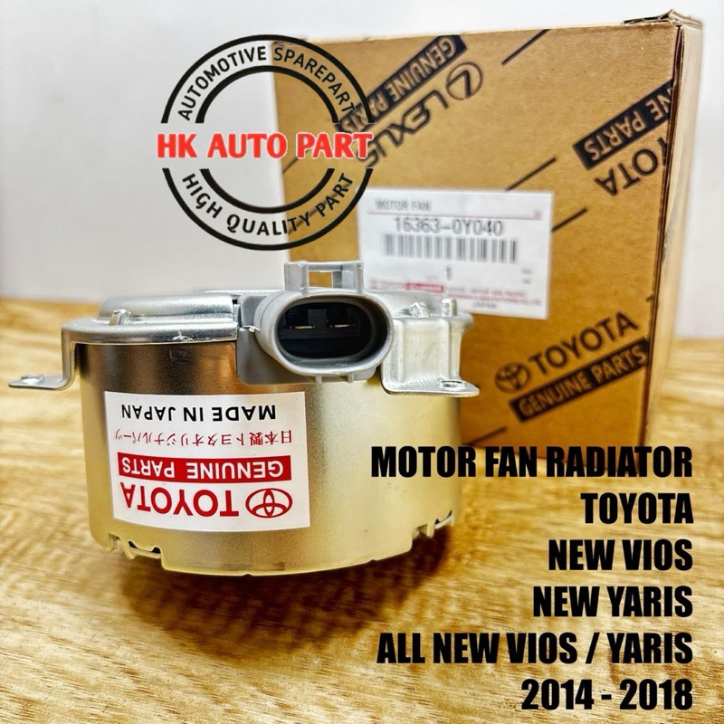 Jual MOTOR FAN RADIATOR 0Y040 TOYOTA ALL NEW YARIS NEW VIOS MATIC ...