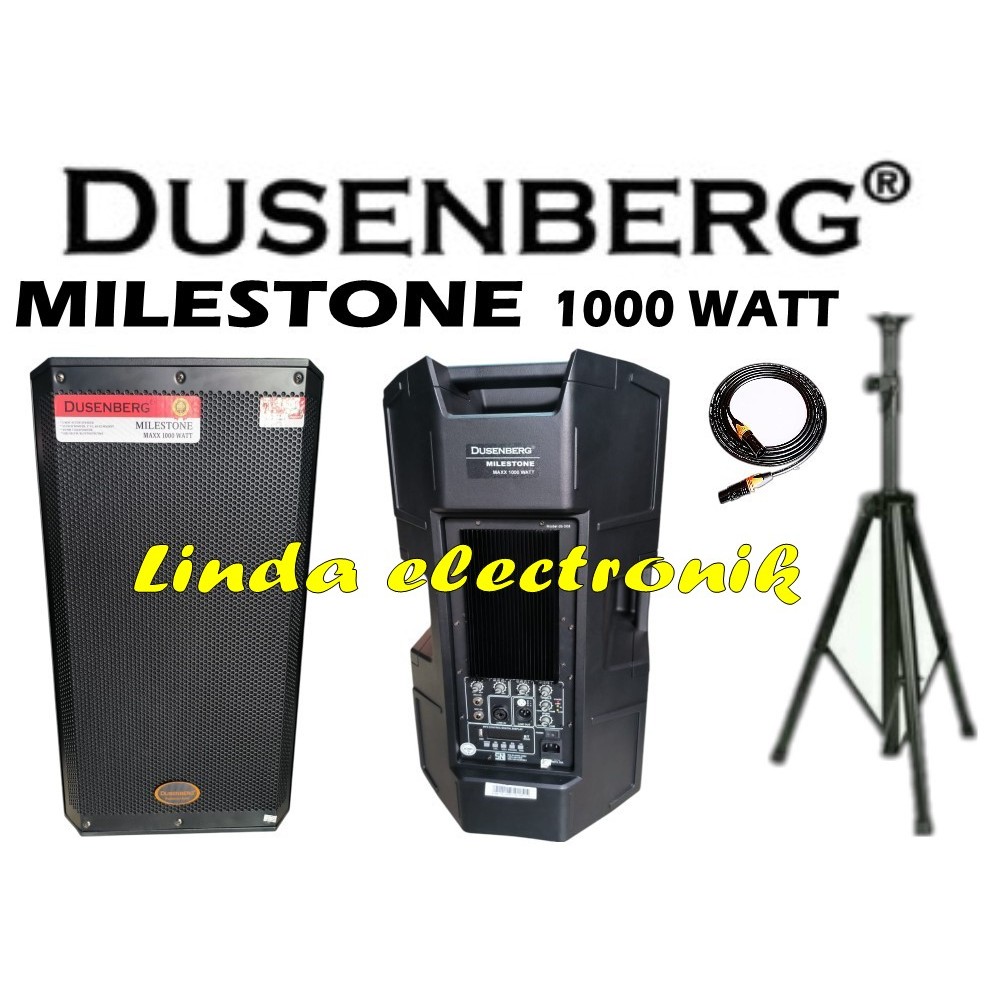 Jual speaker aktif dusenberg milestone 1000 watt 1 buah 15 inch ...