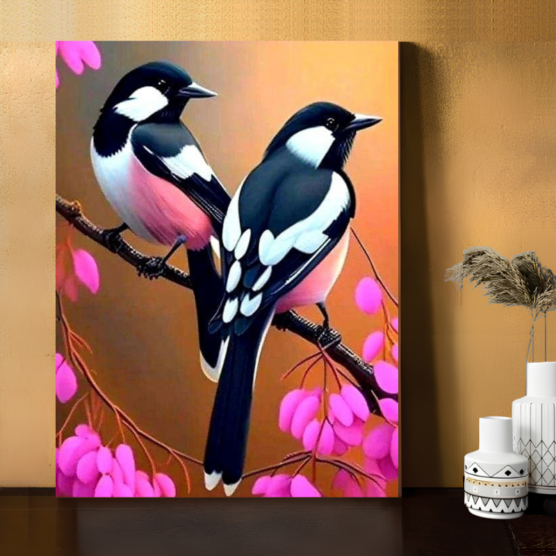 Jual Poster Gambar Burung Hiasan Dinding Bahan Papan MDF Gb4 | Shopee ...