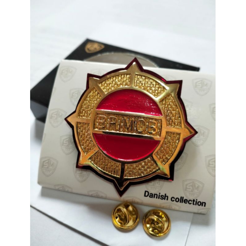 Jual PIN BRIVET BREVET WING RODA KOMPAS BRIMOB POLRI,RODA BRIMOB POLRI ...