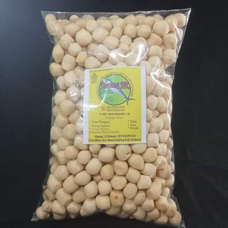 Jual Amplang Oleh Oleh Khas Ketapang berat 500 gr terbuat dari Ikan ...