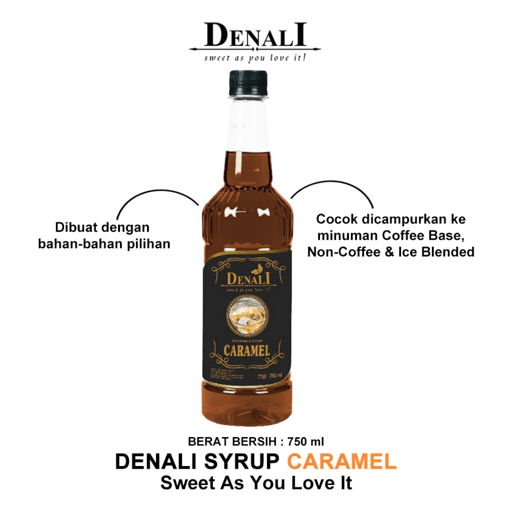 Jual Denali Syrup UK | Minuman Segar Rasa Caramel | Minuman Sirup ...