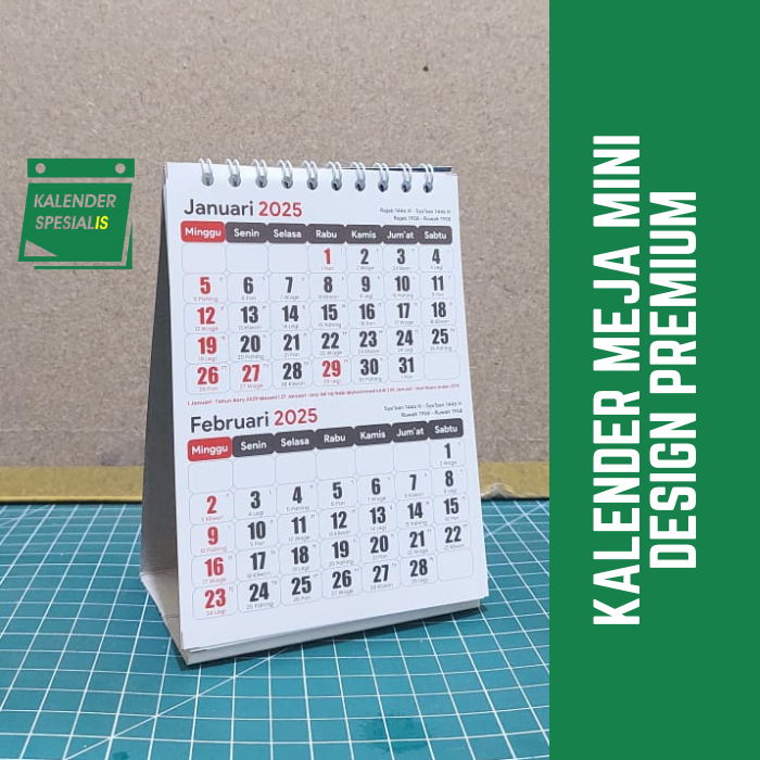 Jual KALENDER MEJA 2025 MINI MODEL KALENDER ANGKA TERBARU DENGAN ...