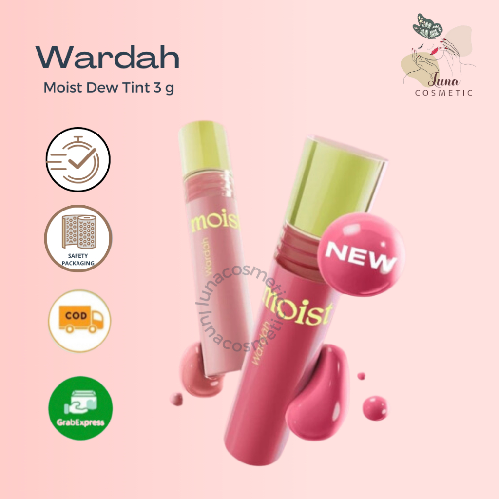 Jual NEW! Wardah Moist Dew Tint 3 g | Shopee Indonesia