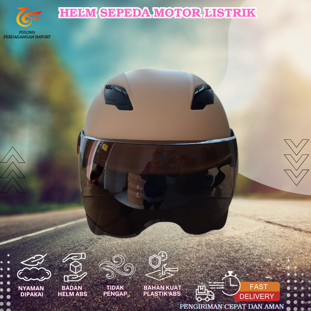 Jual Helm Sepeda Motor Listrik Terbaru | Shopee Indonesia