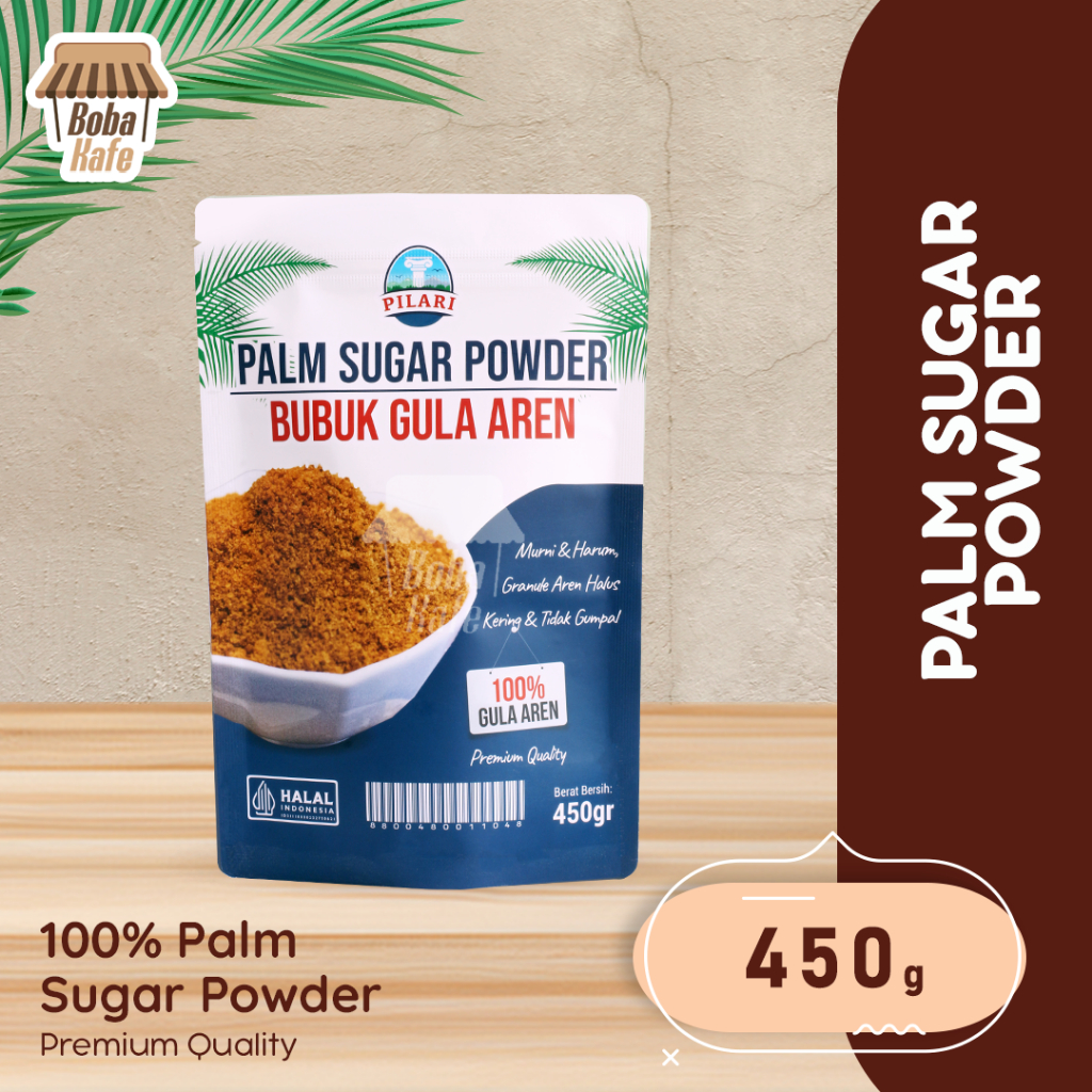 Jual Brown Sugar Powder - 100% Palm Sugar ( Gula Aren Murni ) 450gr ...