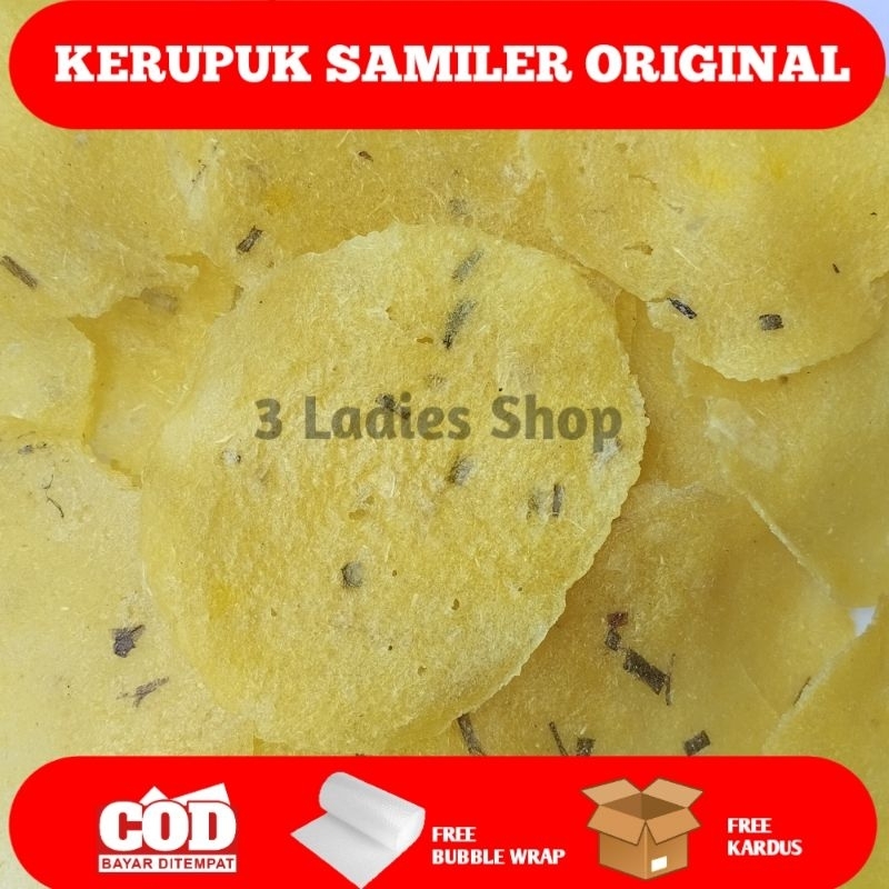 Jual Kerupuk Samiler Original/ Kerupuk Jalepak / Opak Singkong Kemasan ...