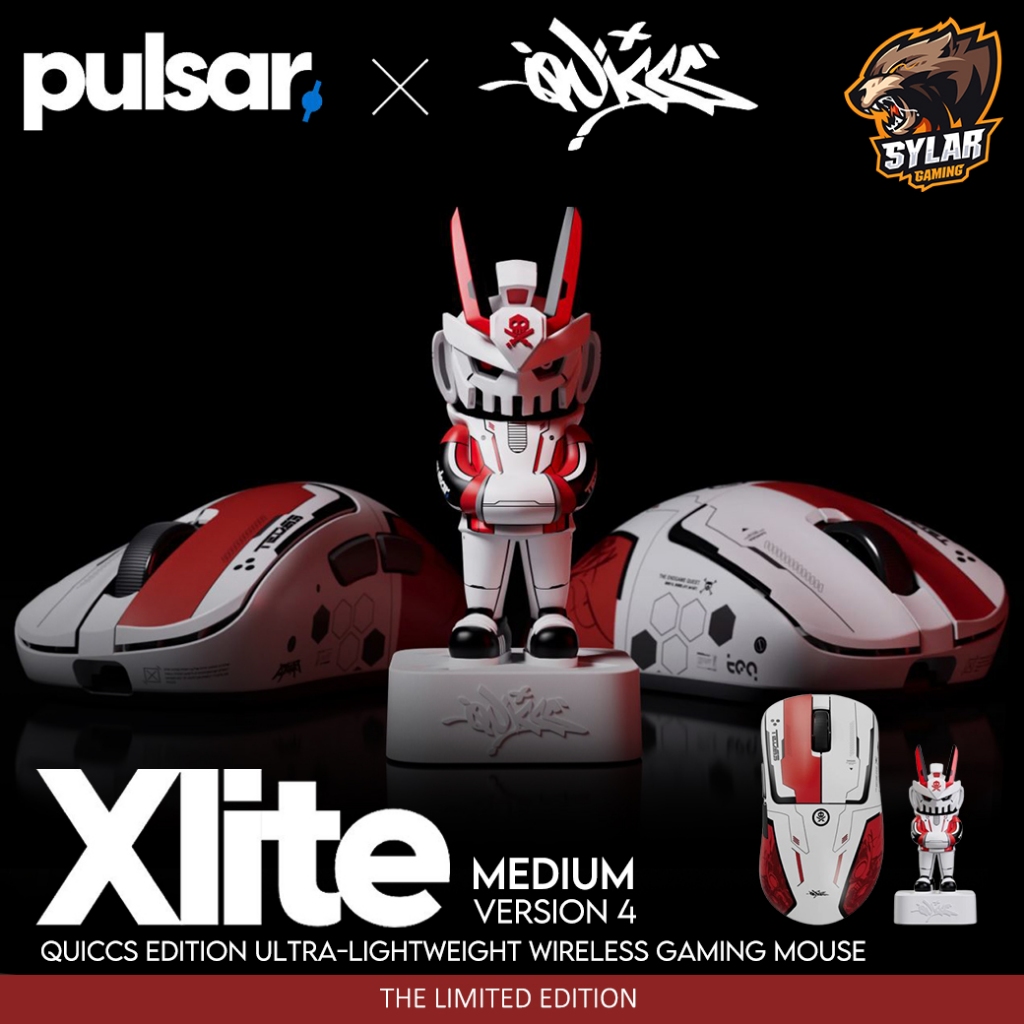 Jual Pulsar Xlite V4 Medium Quiccs Edition Ultra-Lightweight Wireless ...