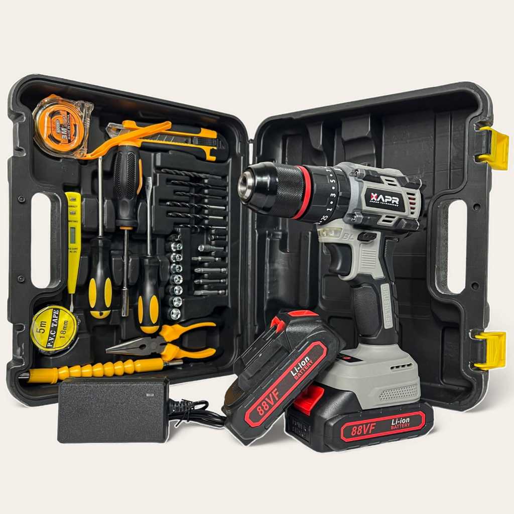 Jual APR BOR CORDLESS TYPE AP20+ 88V 13MM GEN 4 BRUSHLESS MESIN BOR ...