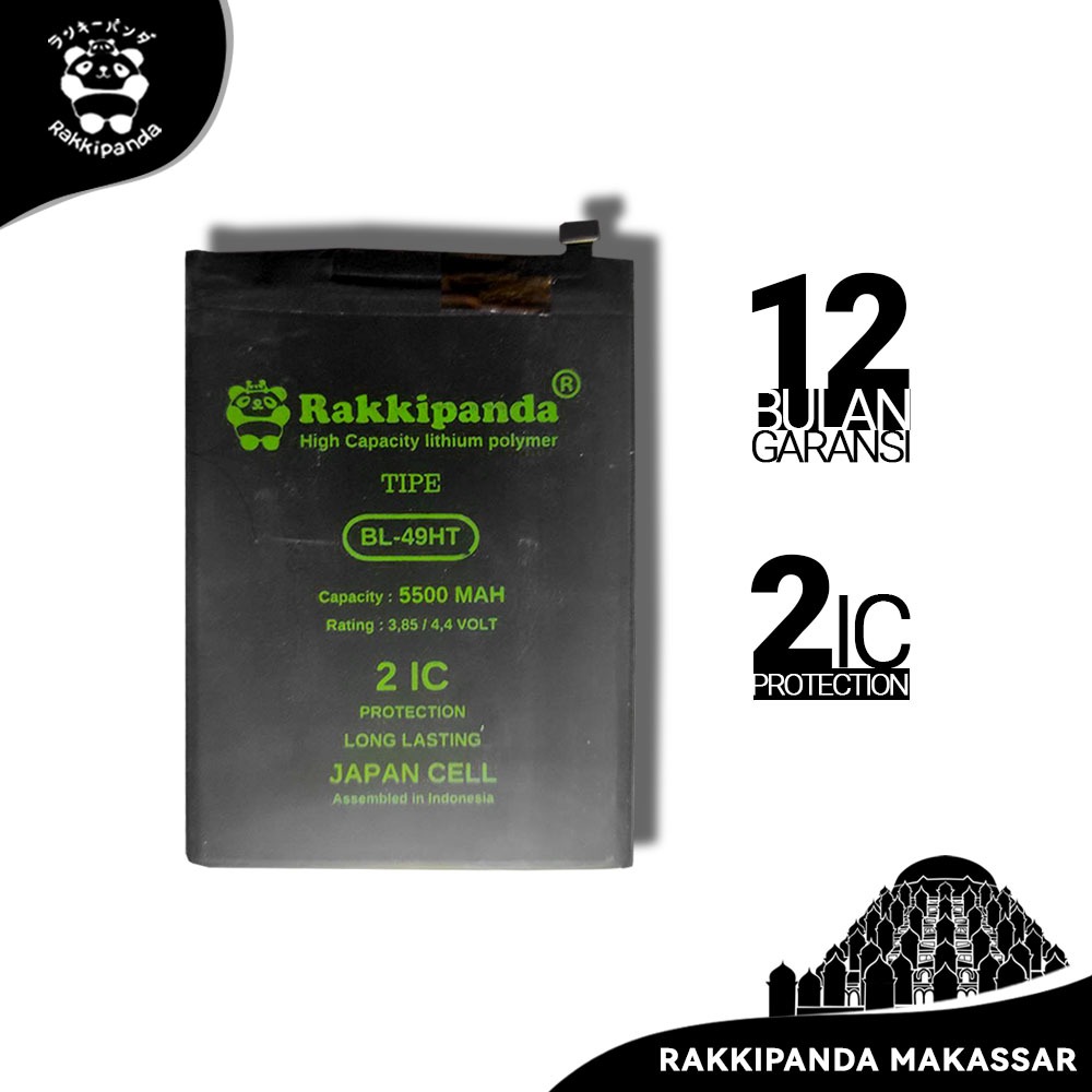 Jual Baterai HP RakkiPanda BL-49HT Tecno Spark 6 KE7 Bergaransi Battery ...
