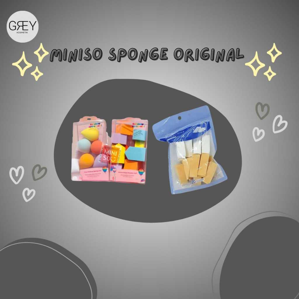 Jual Miniso Sponge ORIGINAL harga satuan | Shopee Indonesia
